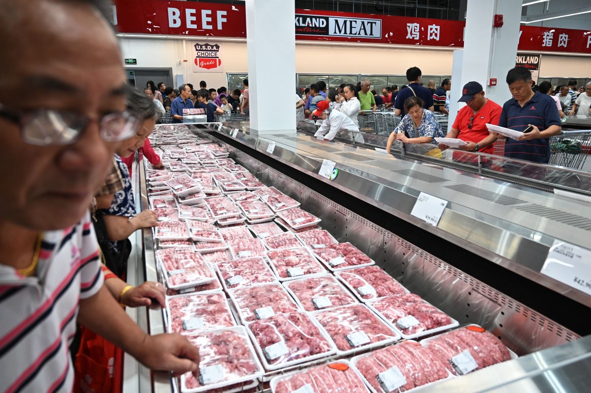 Does Costco beef come from China?