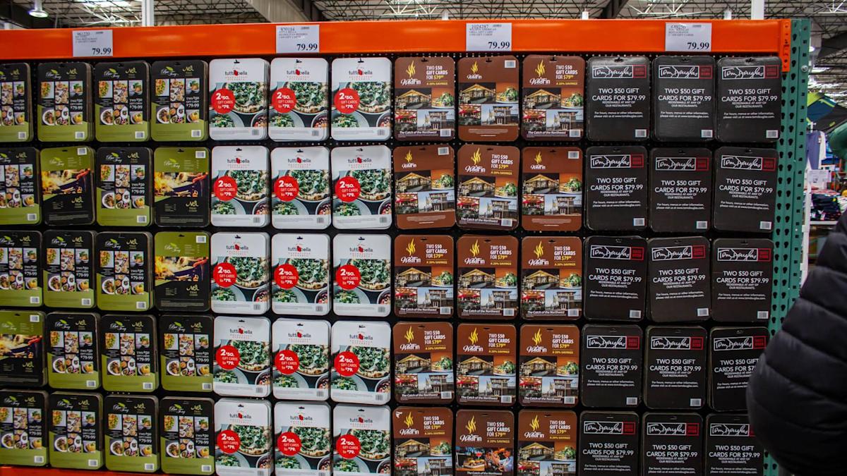 Does Costco sell gift cards in bulk?