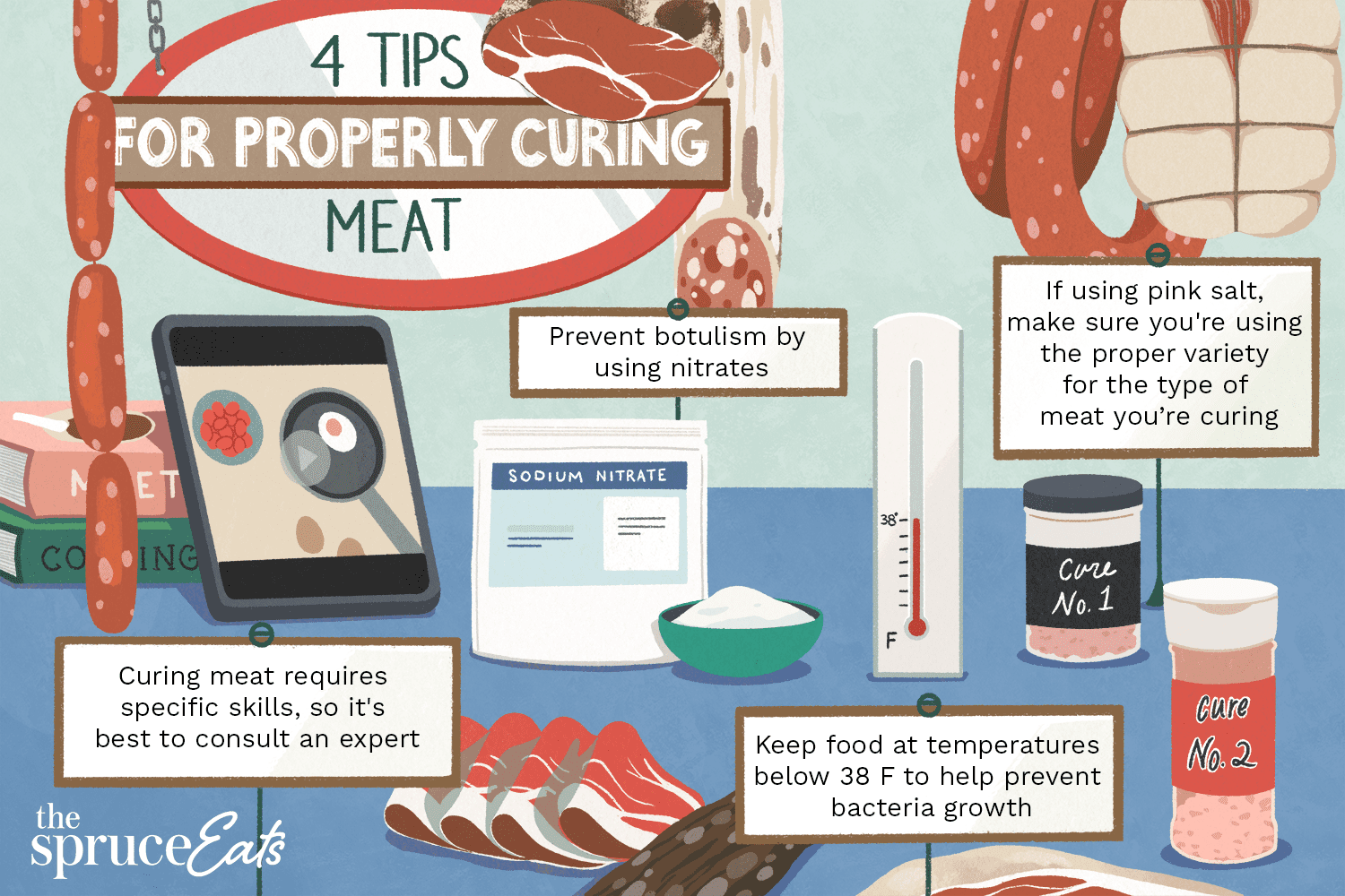 Does curing salt make meat safe to eat?