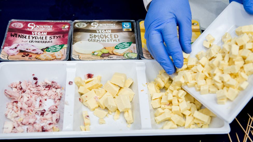 Does dairy-free cheese mean vegan?