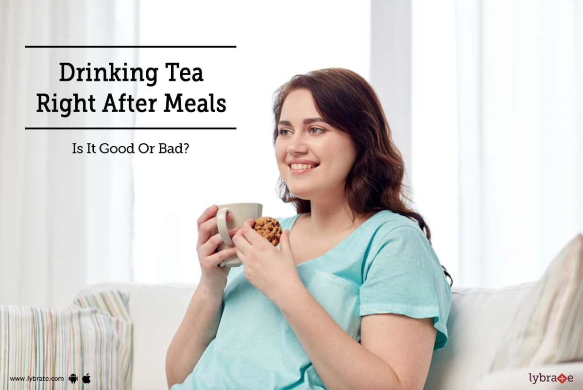 Does drinking hot tea after a meal help digestion?