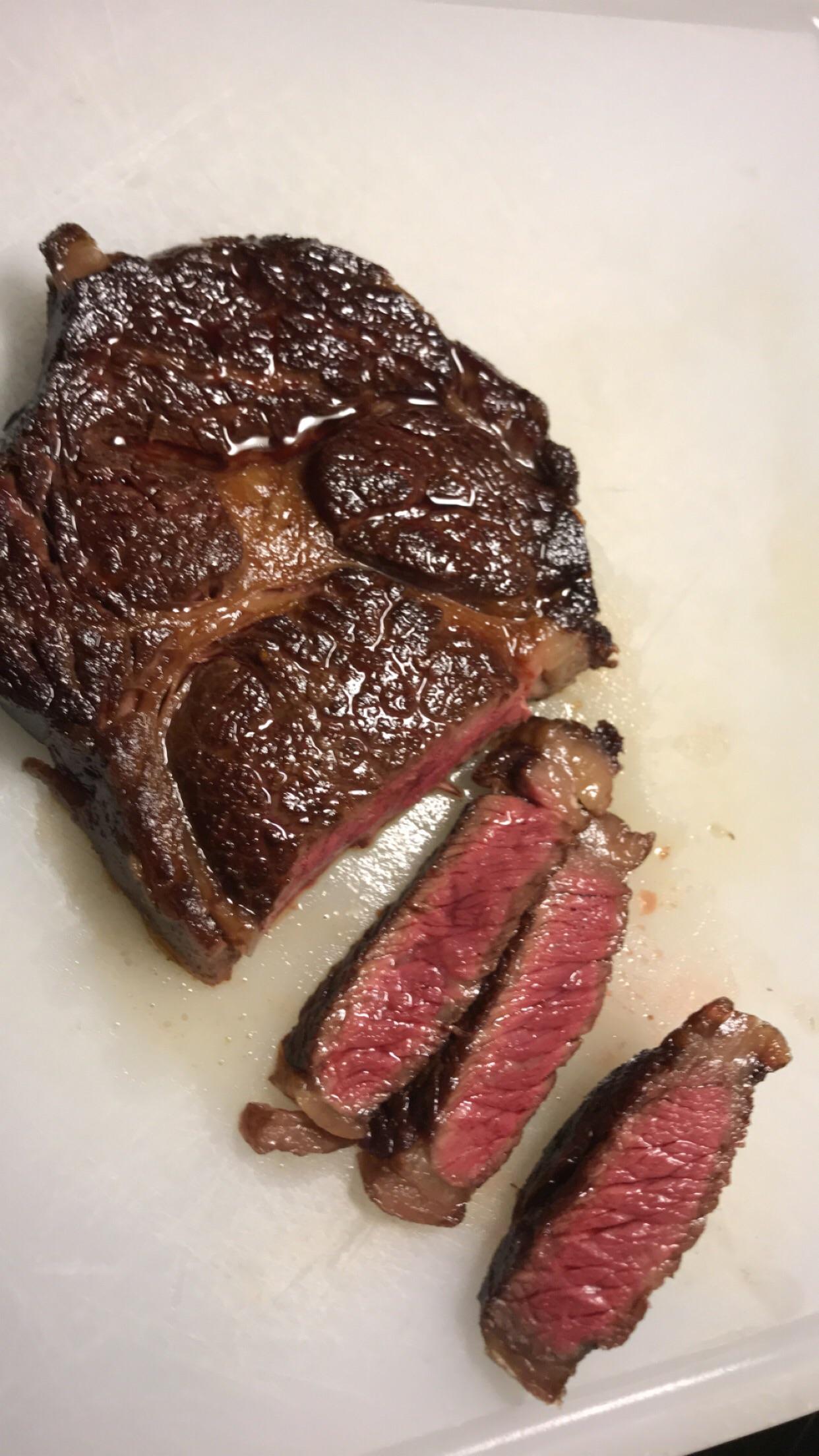 Does dry-aged steak cook different?