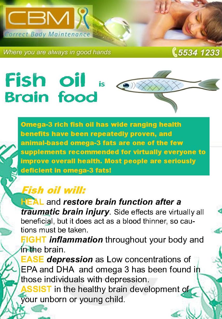 Does fish help with brain function?