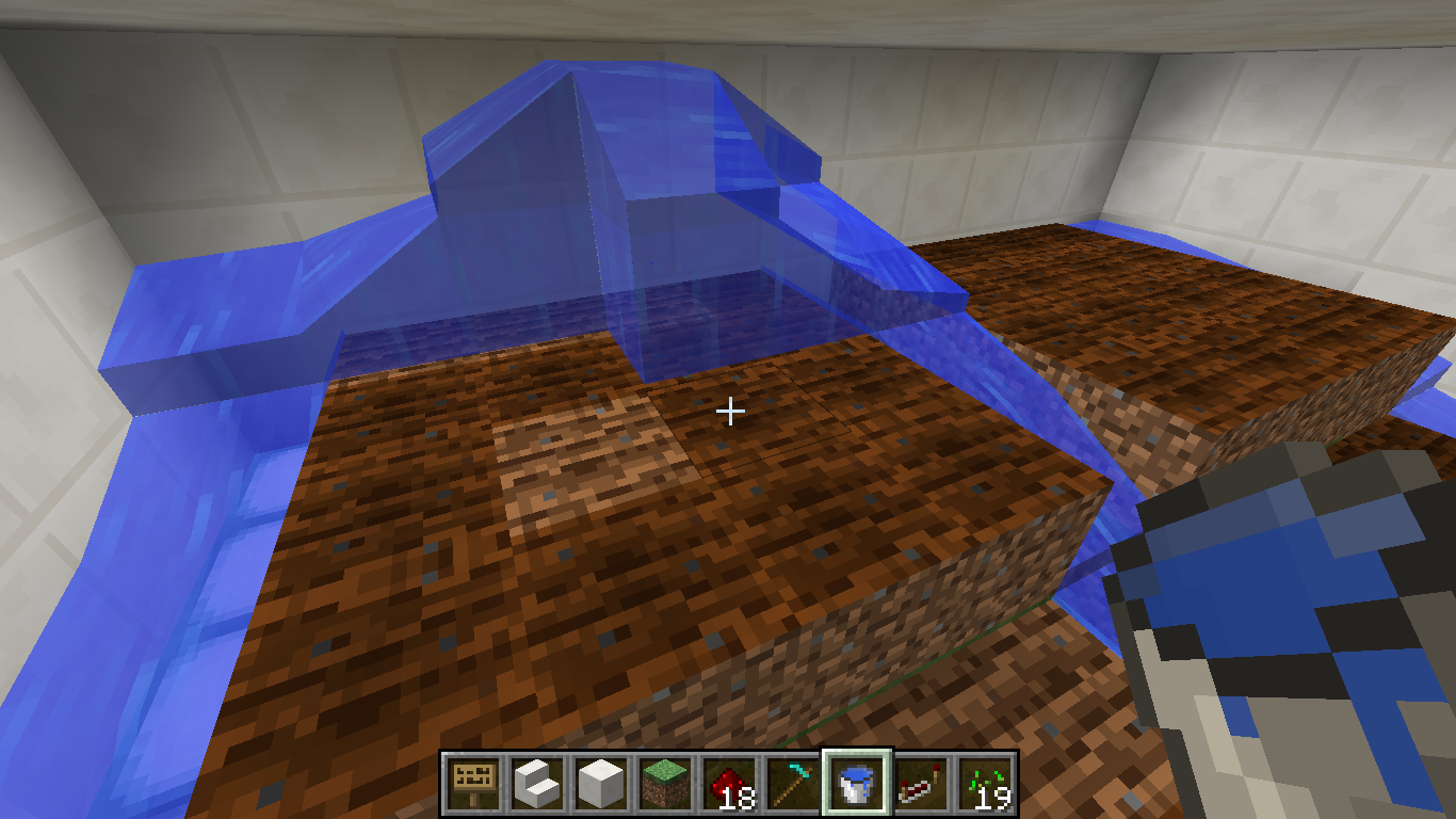 Does flowing water work for farms Minecraft?