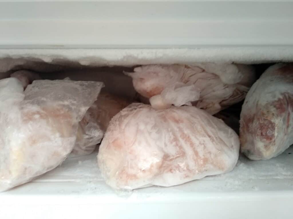 Does freezing chicken affect quality?