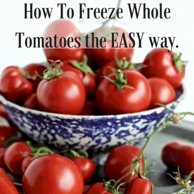 Does freezing tomatoes ruin them?