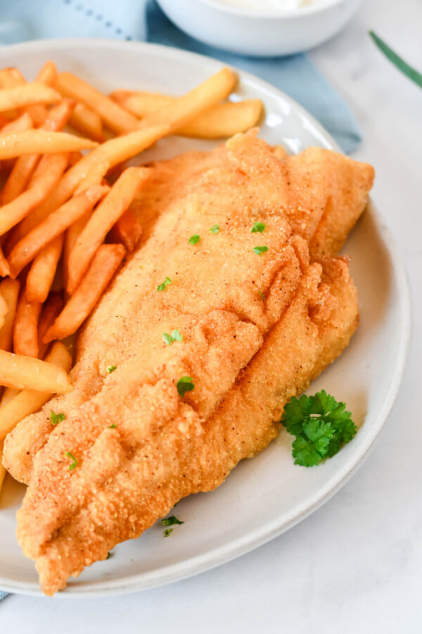 Does fried fish float when done?