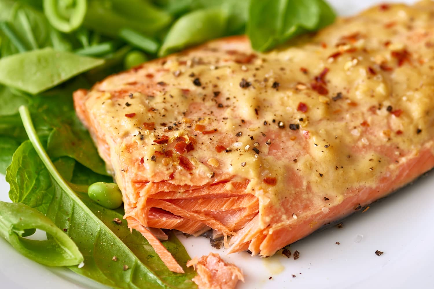 Does frozen salmon need to be cooked all the way through?