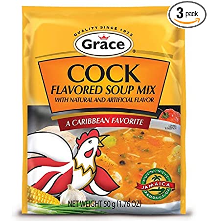 Does Grace’s Cock Soup have chicken in it?