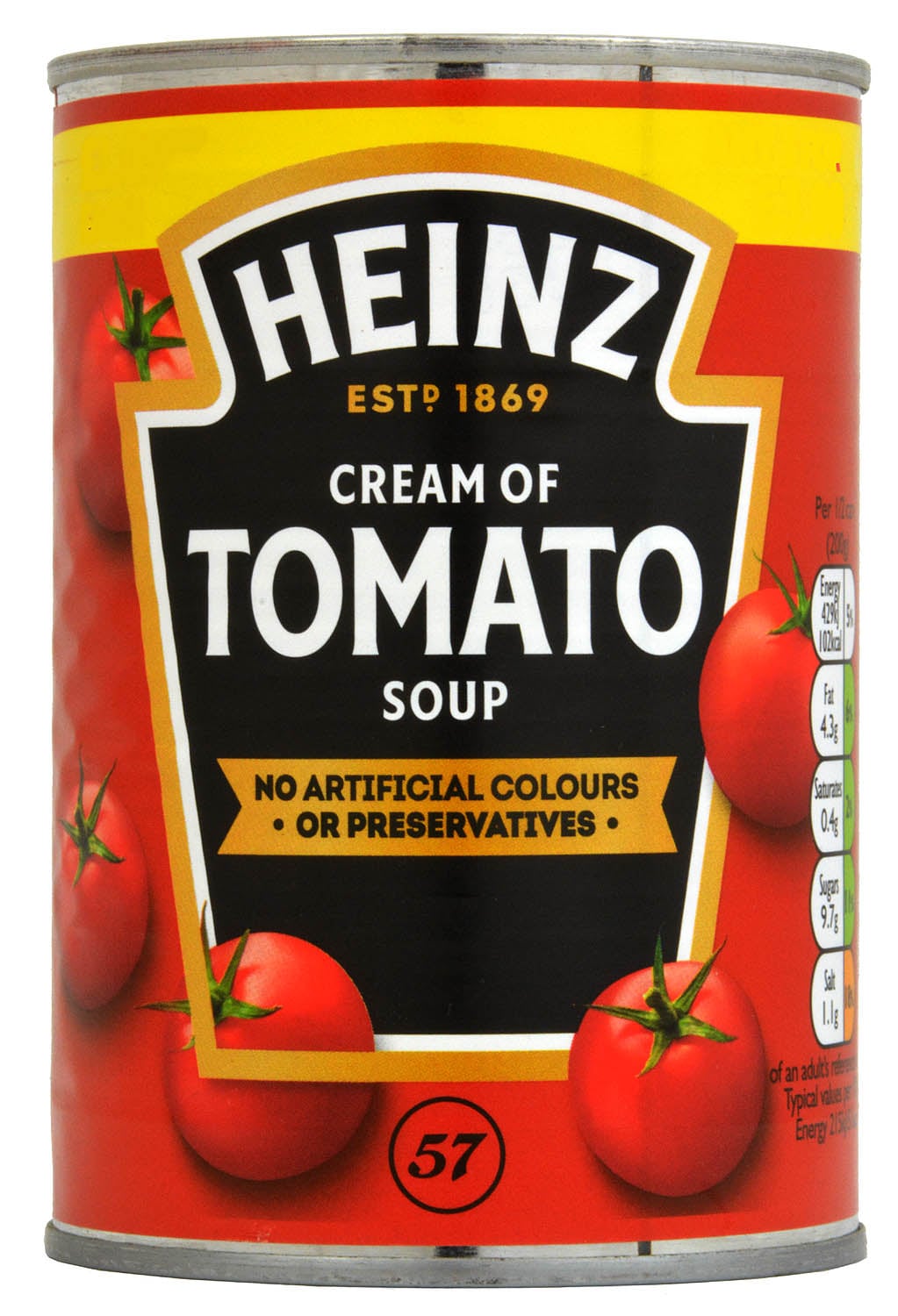 Does Heinz soup contain gluten?