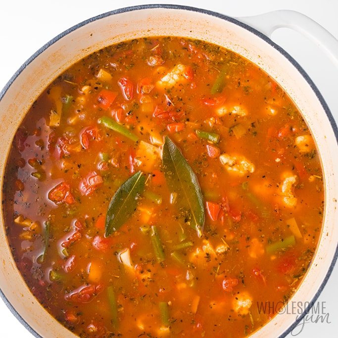 Does homemade vegetable soup have a lot of carbs?