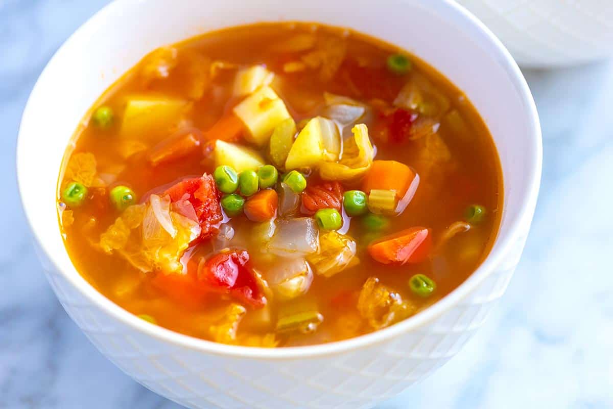 Does homemade vegetable soup have nutrients?