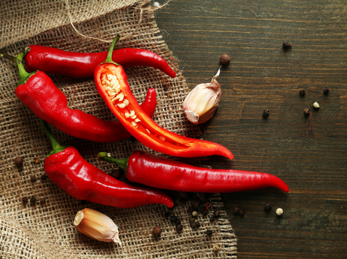 Does hot pepper suppress appetite?