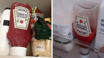 Does ketchup belong in the cupboard?