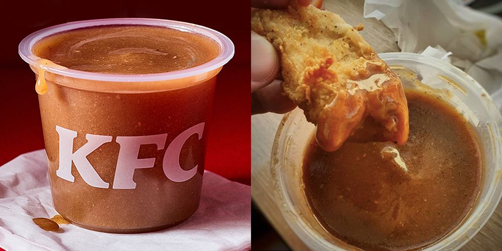 Does KFC use brown gravy or chicken gravy?