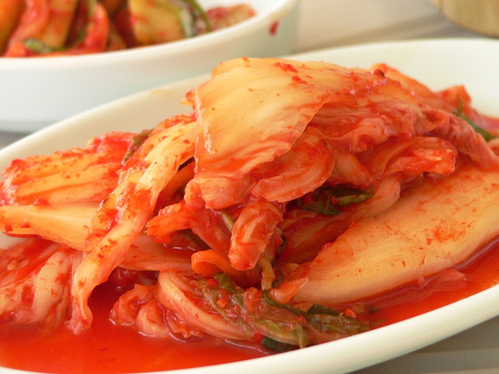 Does kimchi have meat?