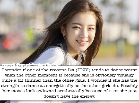 Does Lia from ITZY have anemia?