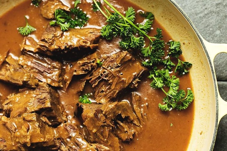 Does meat get more tender the longer it cooks in a slow cooker?