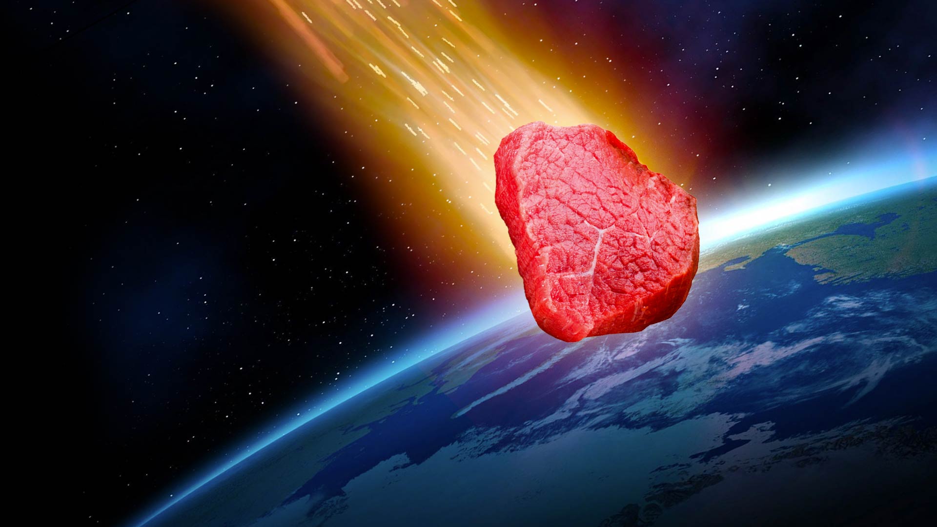 Does meat spoil in space?