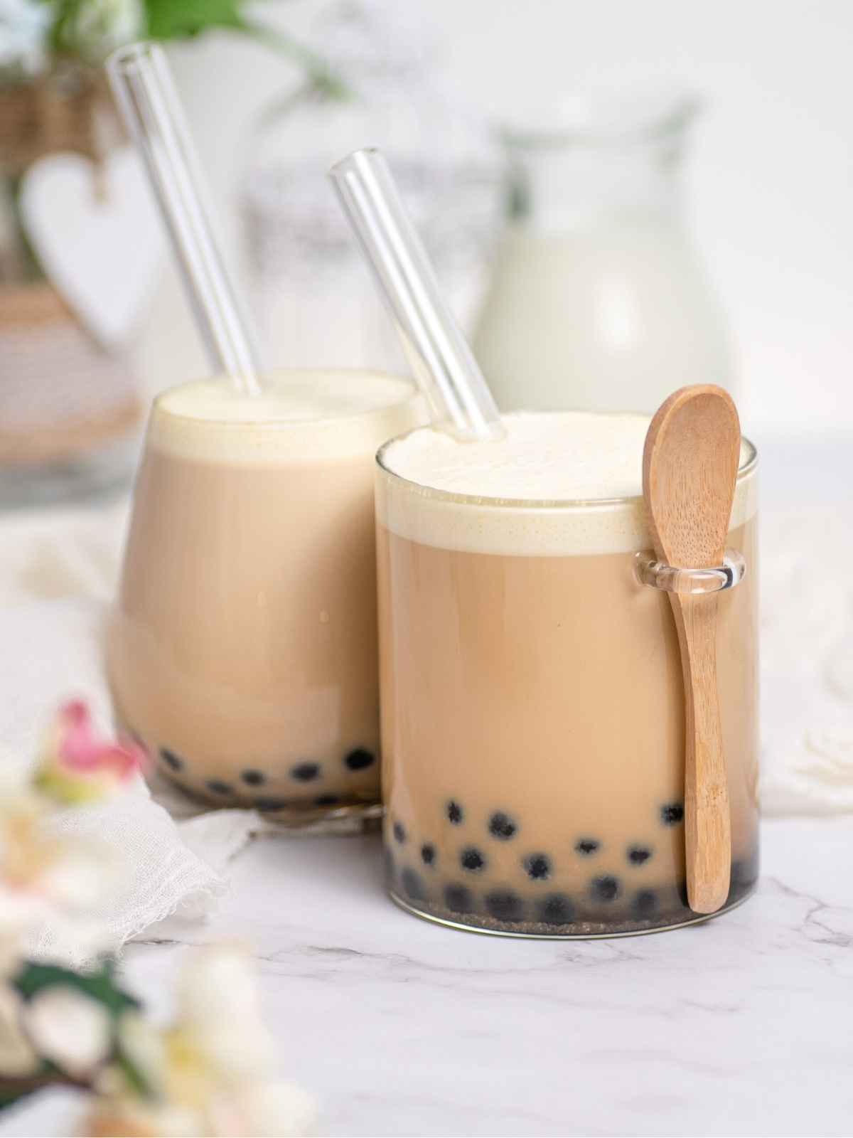 Does milk tea use real milk?