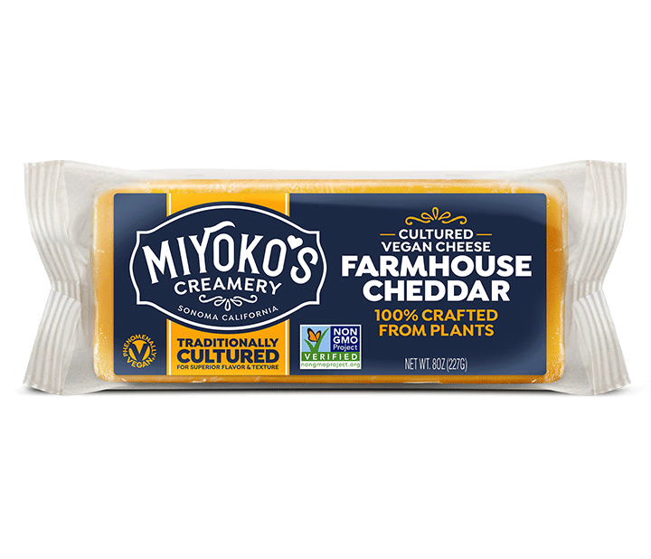 Does Miyoko's farmhouse cheddar melt?