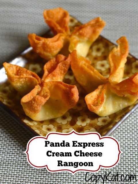 Does Panda cream cheese Rangoon have crab?