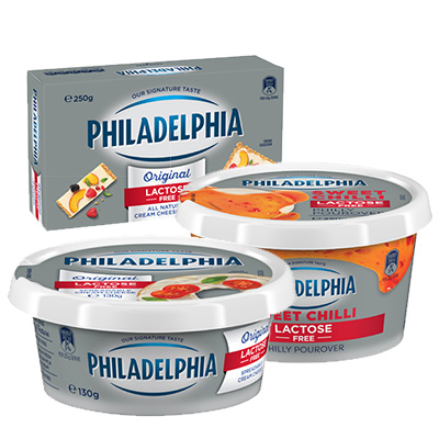 Does Philadelphia have dairy free cream cheese?