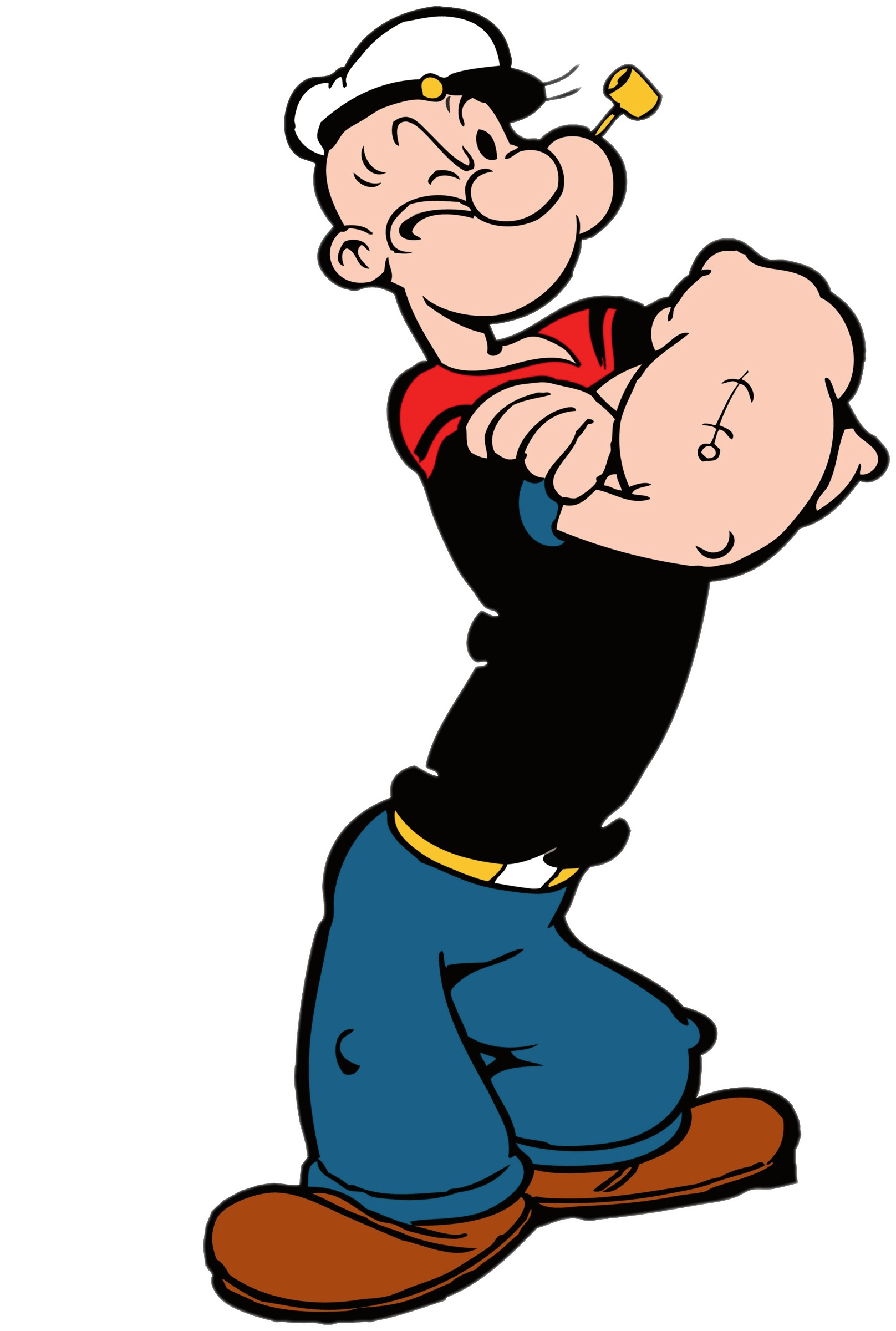 Does Popeye have super strength?