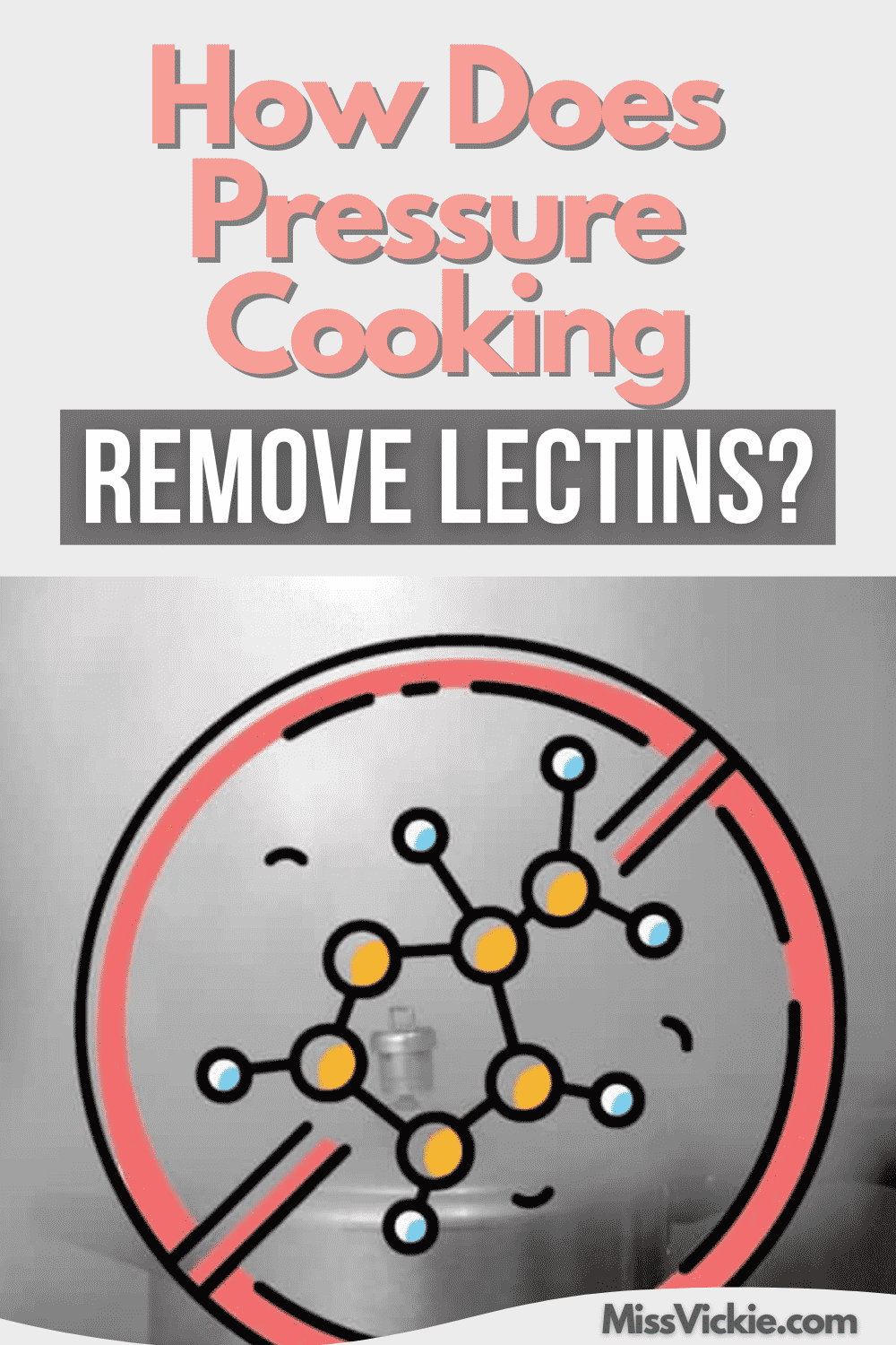 Does pressure cooking remove lectins from beans?