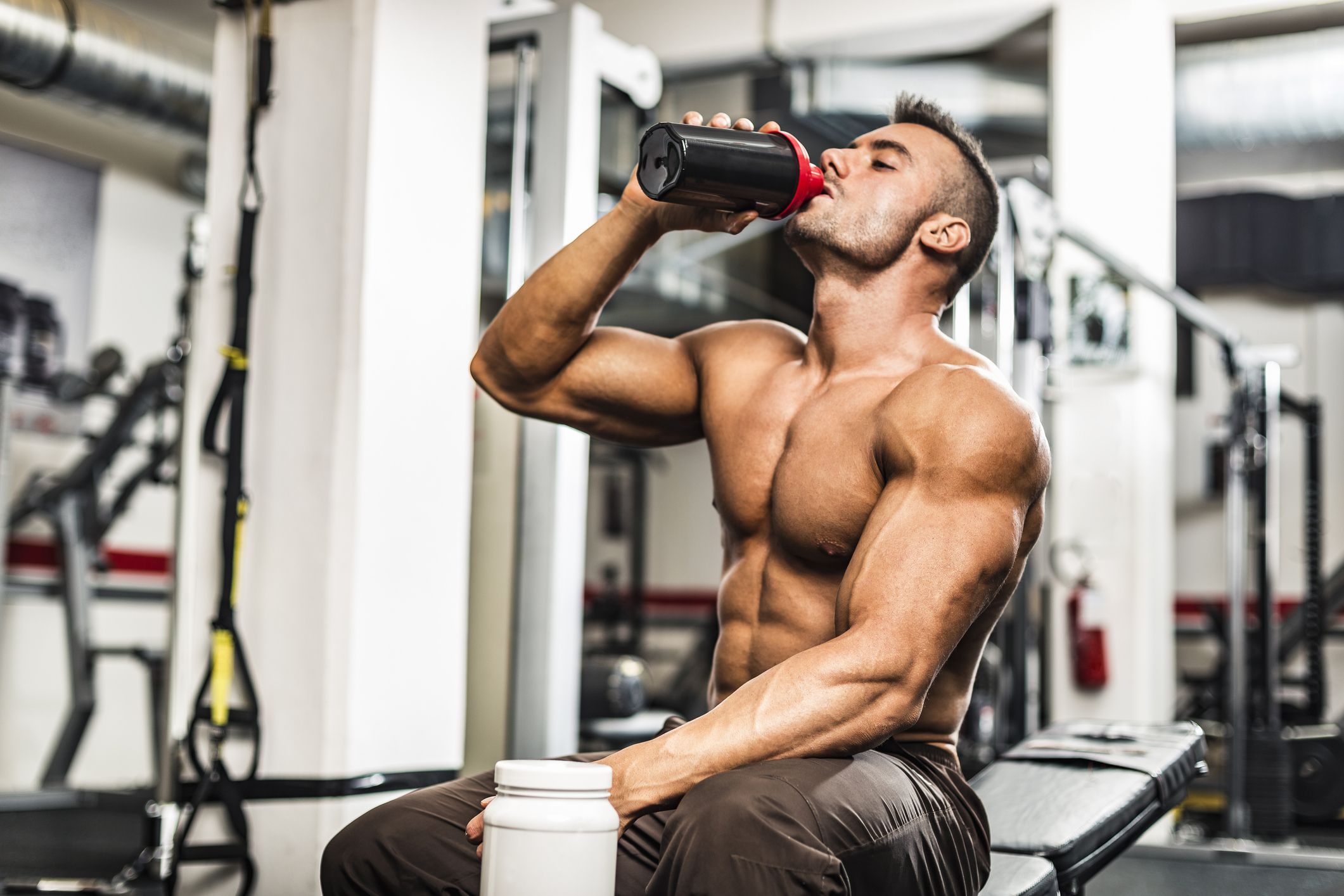 Does protein build muscle faster?