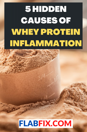 Does protein powder cause inflammation?