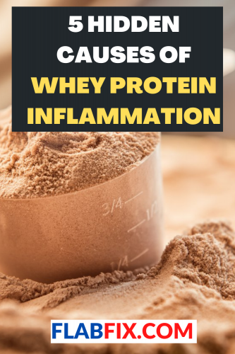 Does protein powder increase inflammation?