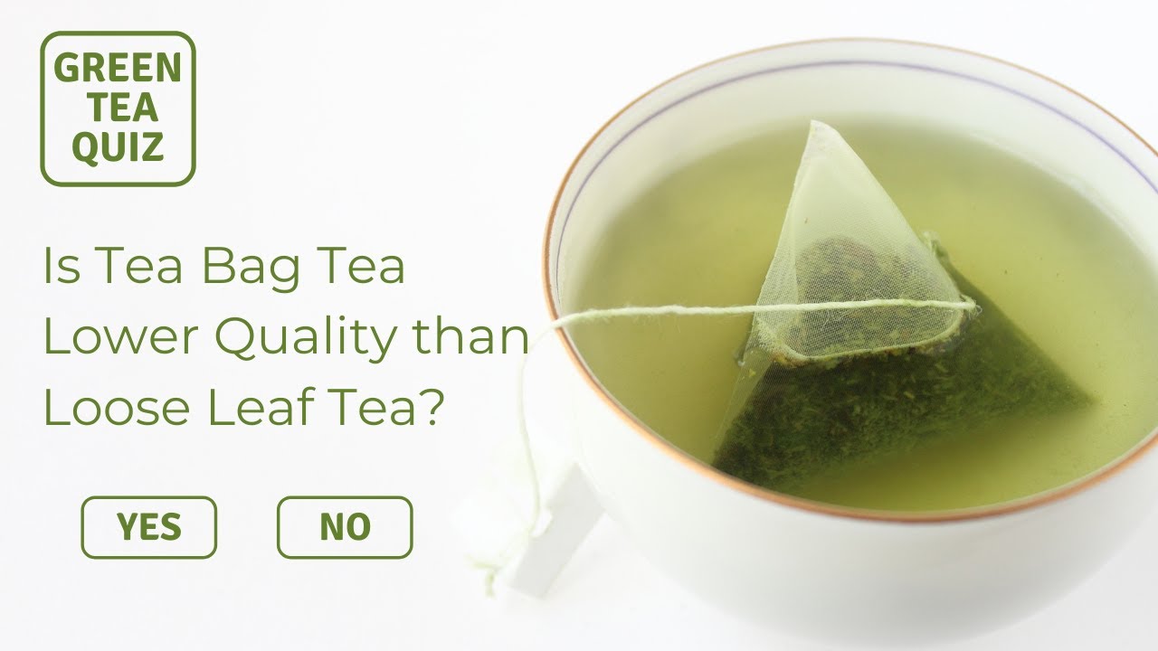 Does quality of green tea matter?