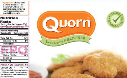 Does Quorn contain mold?