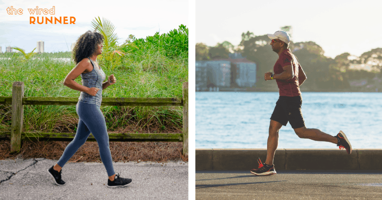 Does running a mile burn more calories than walking a mile?