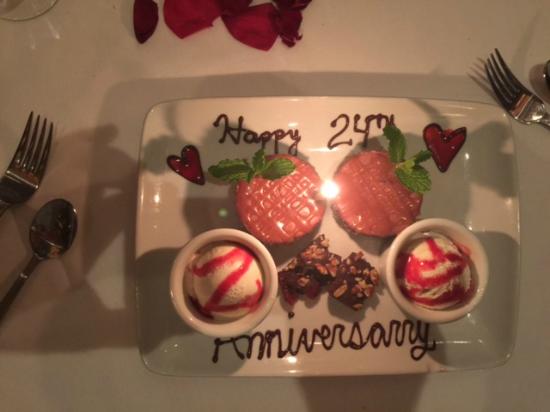 Does Ruth Chris do anything special for anniversaries?