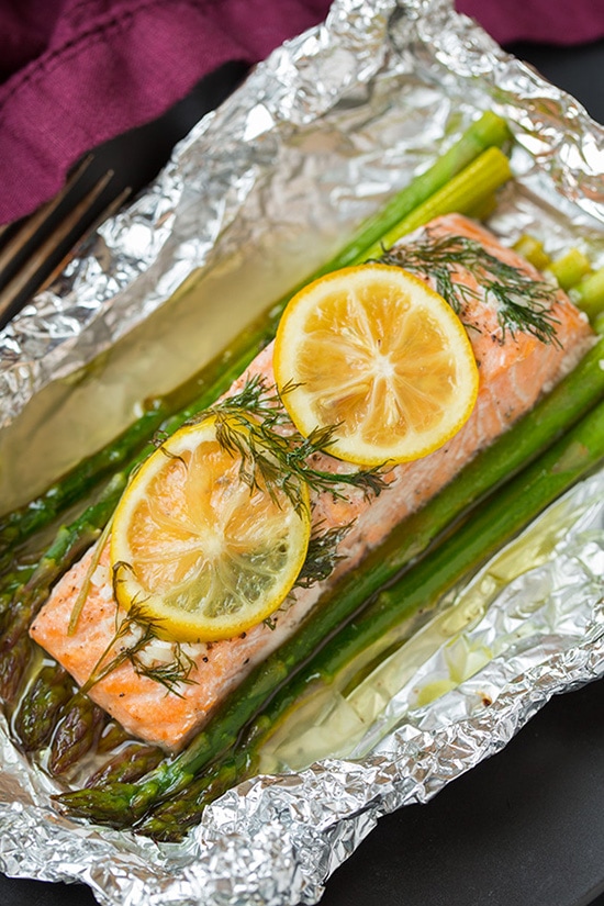 Does salmon have to be wrapped in foil?