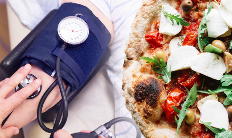 Does salt in pizza cause high blood pressure?