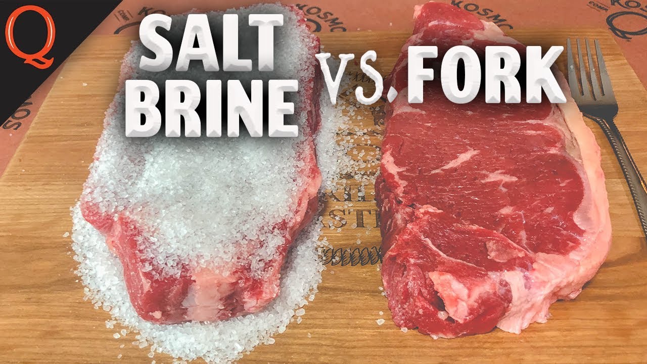 Does salt really tenderize meat?