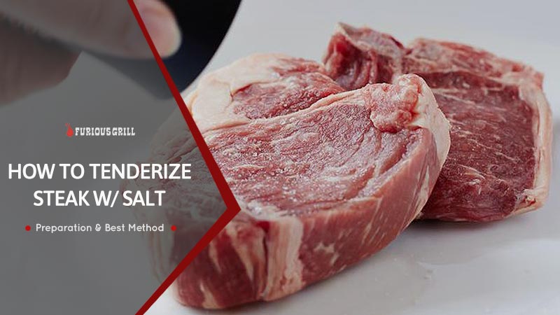 Does salt toughen steak?