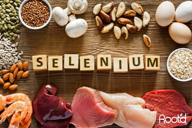 Does seafood contain selenium?