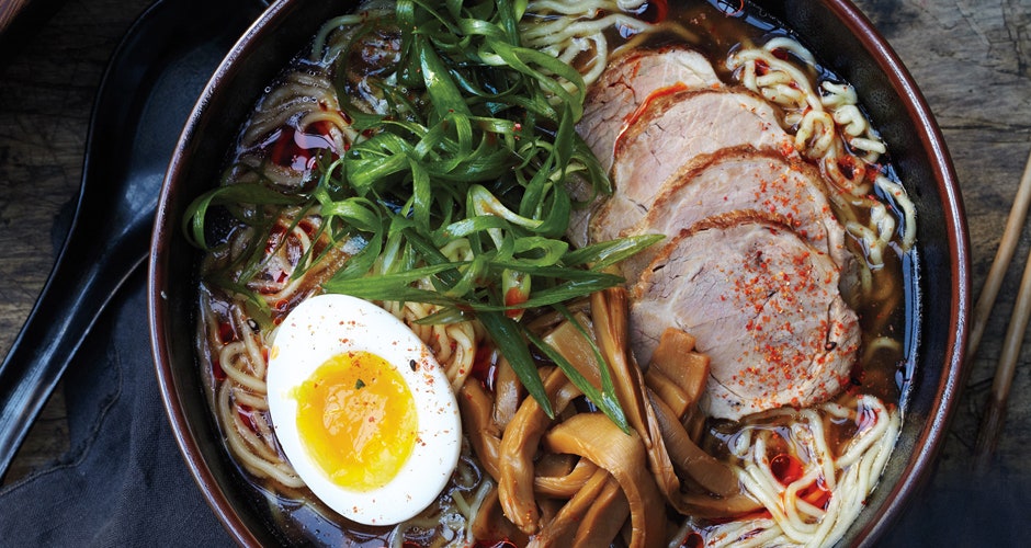 Does shoyu ramen have meat?