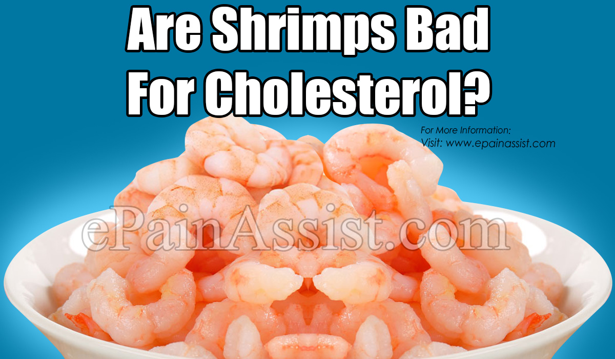 Does shrimp have good or bad cholesterol?