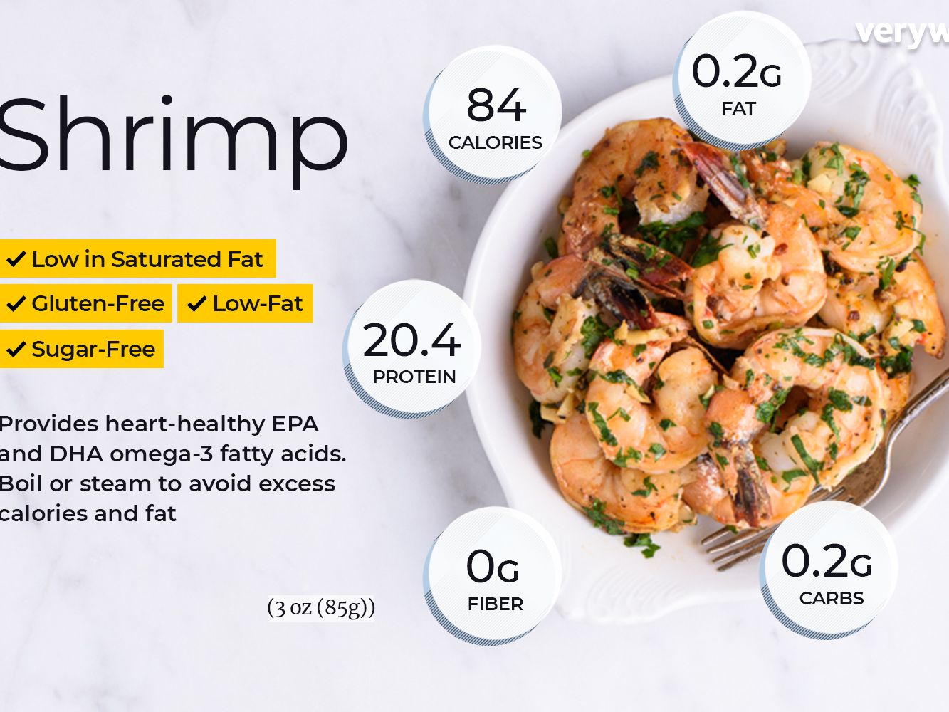 Does shrimp have omega 3 fatty acids?