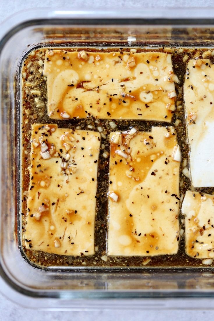 Does silken tofu absorb marinade?