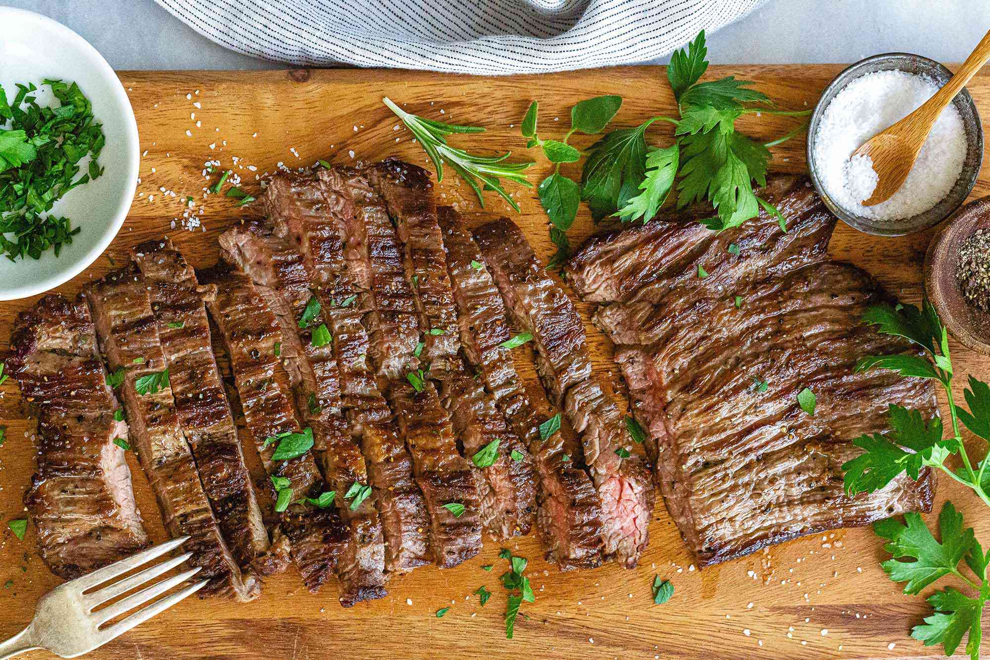 Does skirt steak get more tender the longer you cook it?