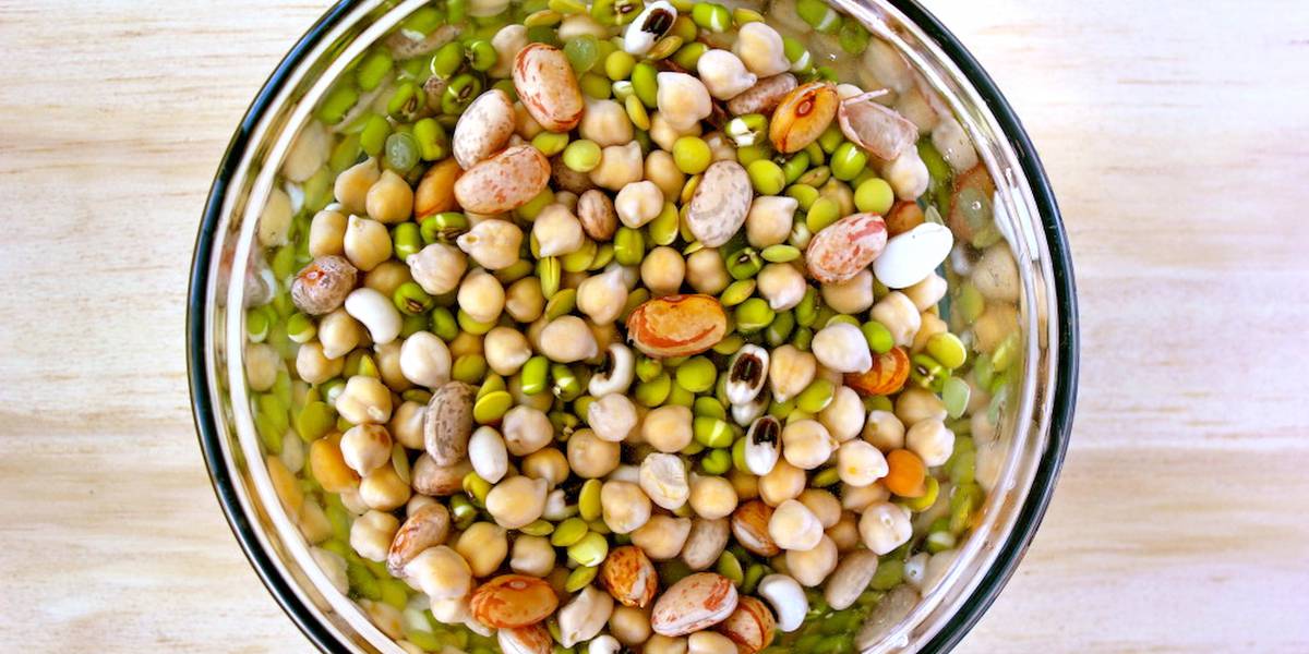 Does soaking reduce protein content?