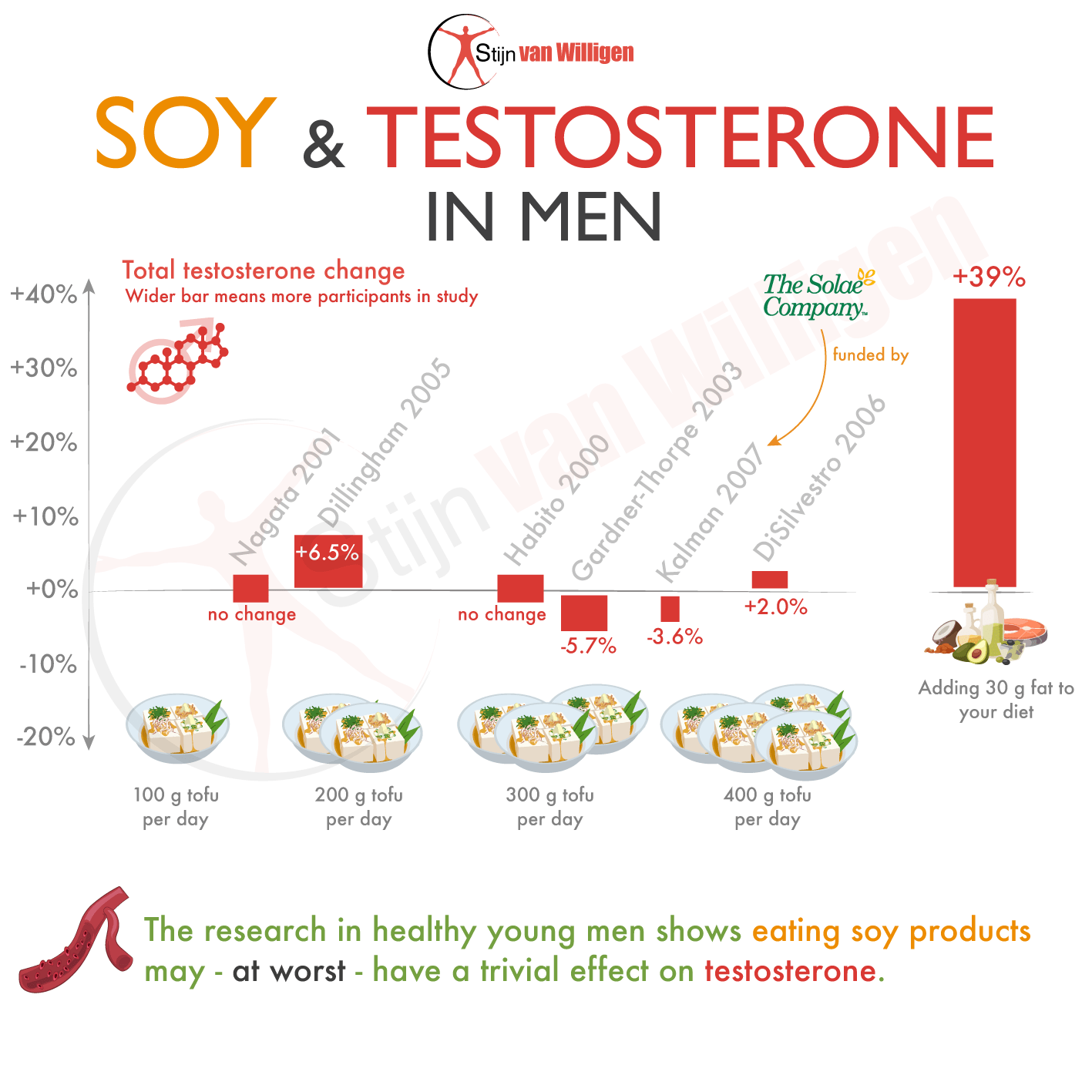 Does soy actually lower testosterone?