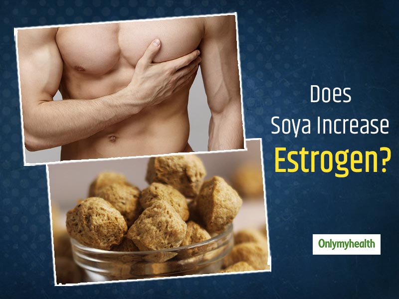 Does soy increase estrogen levels in men?
