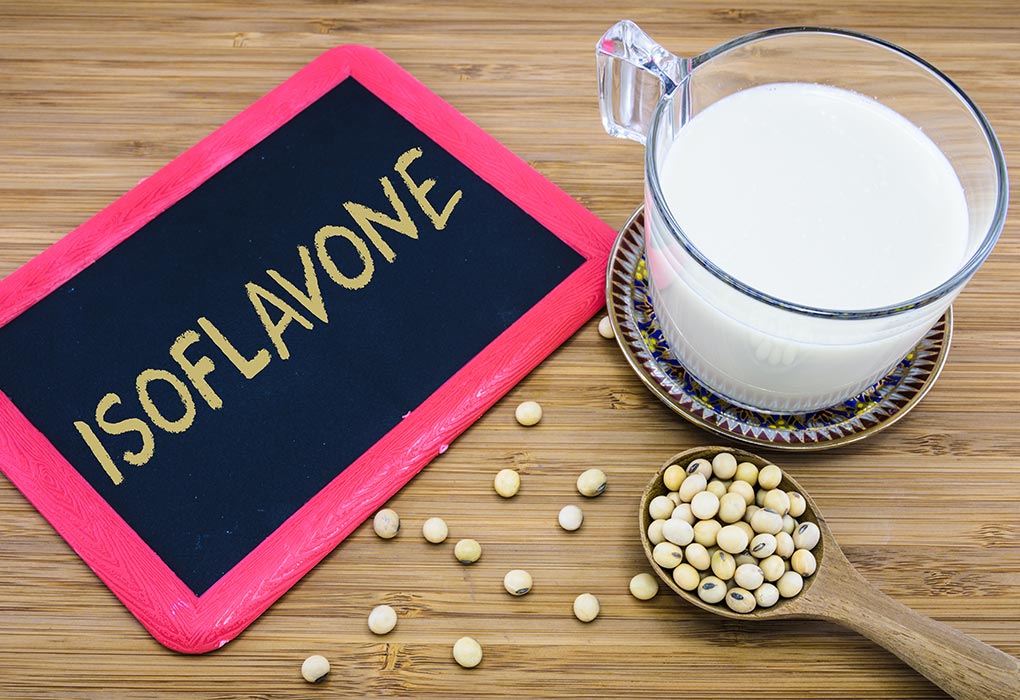 Does soy isoflavones stop ovulation?